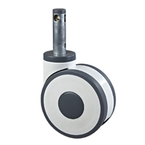 Central control brake caster wheels, CLCPULR-5''/6'', Industrial Caster ...