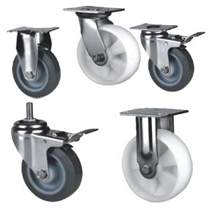 Zinc plated casters or Chrome Plated caster wheels selection, XinChen ...